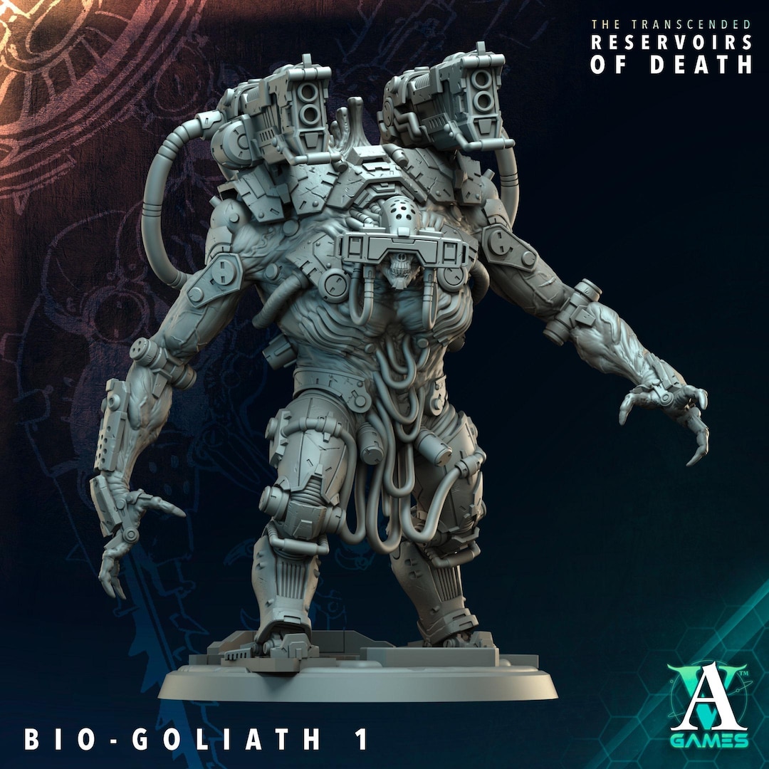 3D Printed Bio Goliath by Archvillain Games - Etsy