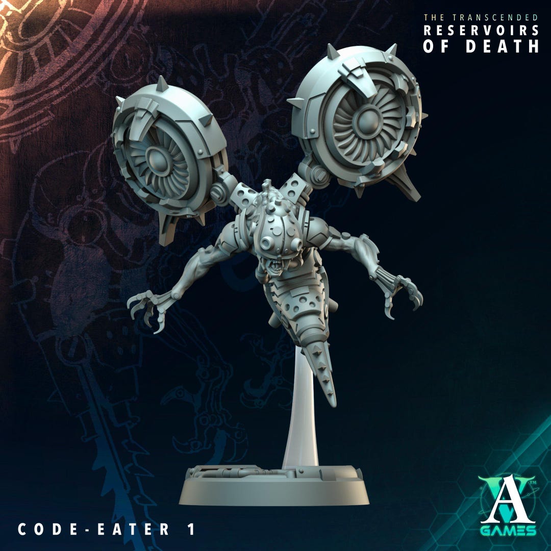 3D Printed Code Eaters X10 by Archvillain Games - Etsy