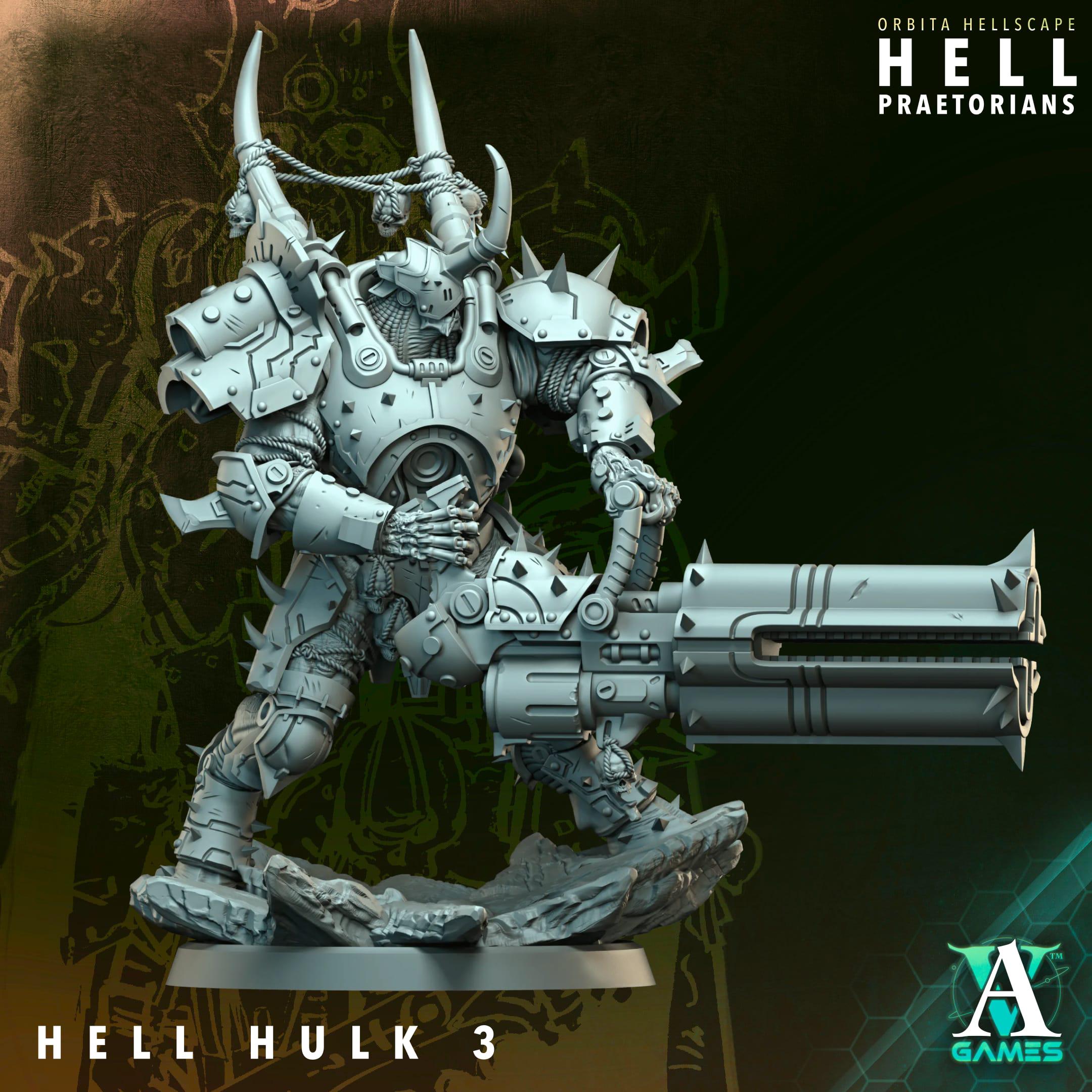 3D Printed Hell Hulks by Archvillain Games - Etsy