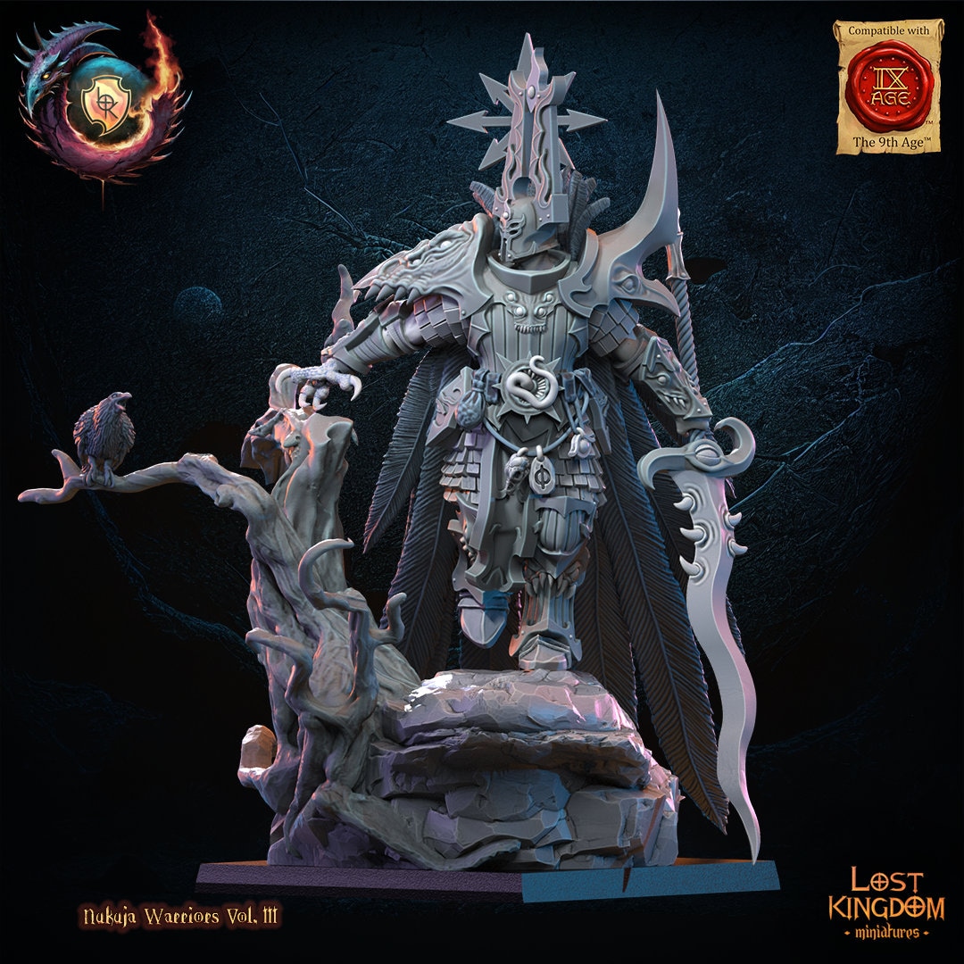 3D Printed Doomlord by Lost Kingdom Miniatures - Etsy