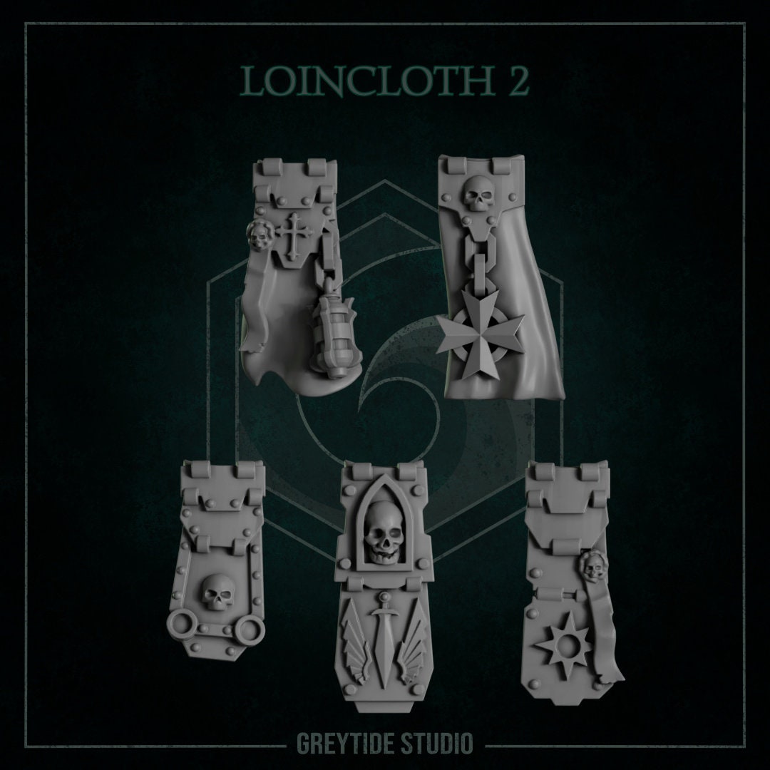 3d Printed Loincloths X10 by Greytide Studio - Etsy