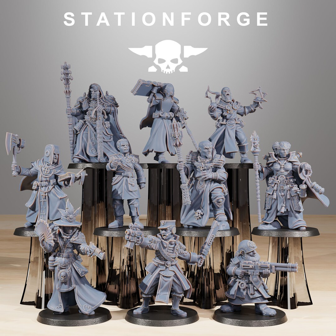 3D Printed Royalguard Elites by Stationforge Miniatures - Etsy