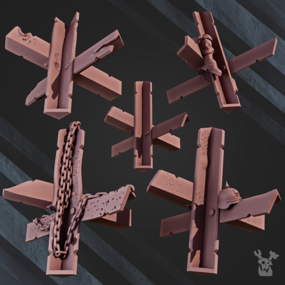 3d Printed Dragons Teeth Terrain by Dakkadakka - Etsy