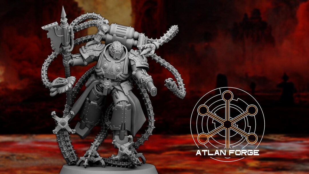 3d Printed Master Smith of Hades by Atlan Forge Miniatures - Etsy