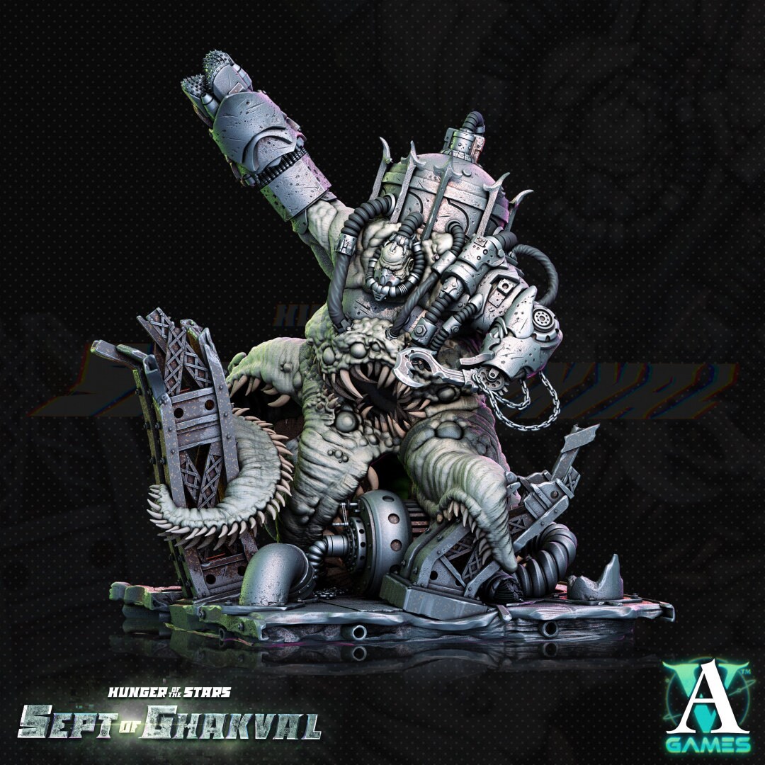 3D Printed Ghakval Evermaw by Archvillain Games - Etsy