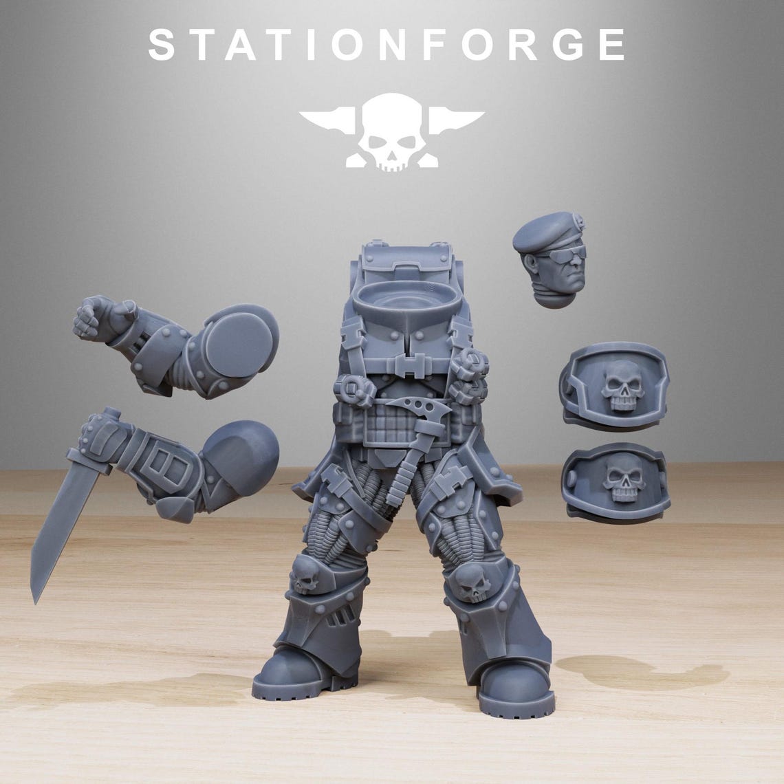 3D Printed Socratis Scouts by Stationforge Miniatures - Etsy