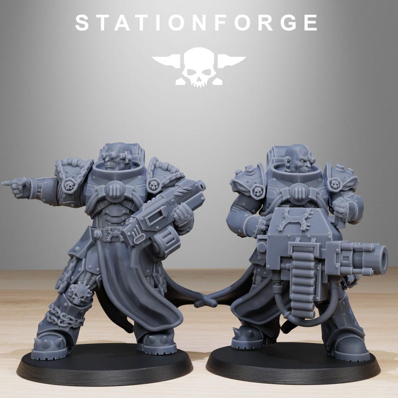 3D Printed Socratis Militants by Stationforge Miniatures - Etsy