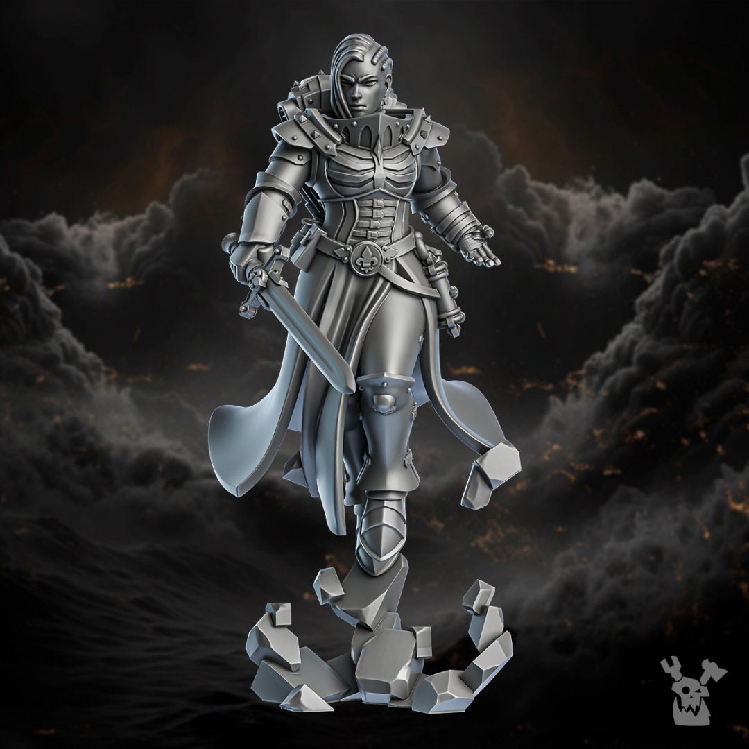 3d Printed Saint Ephra by Dakkadakka Miniatures - Etsy
