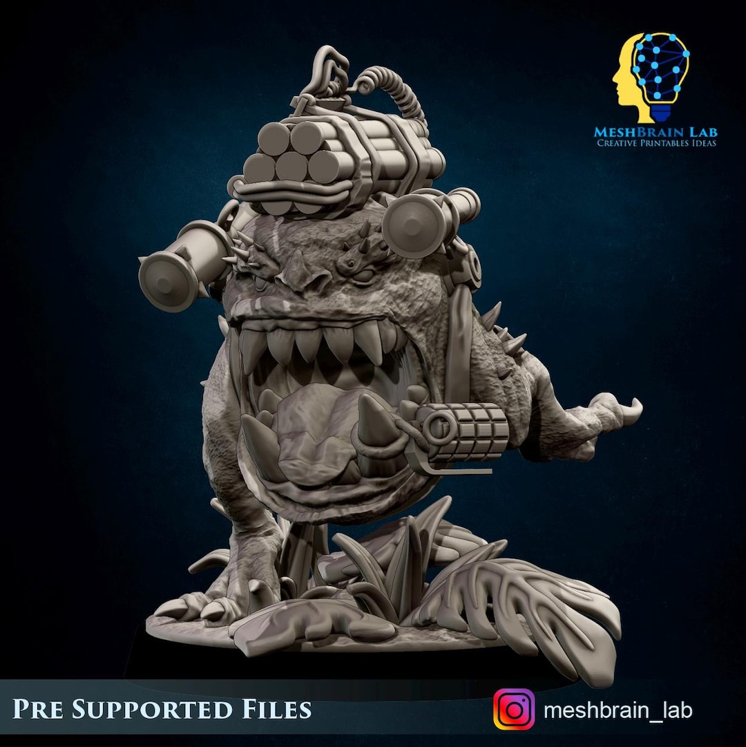 3d Printed Kommando Pet Bomb by Meshbrain Labs Miniatures - Etsy