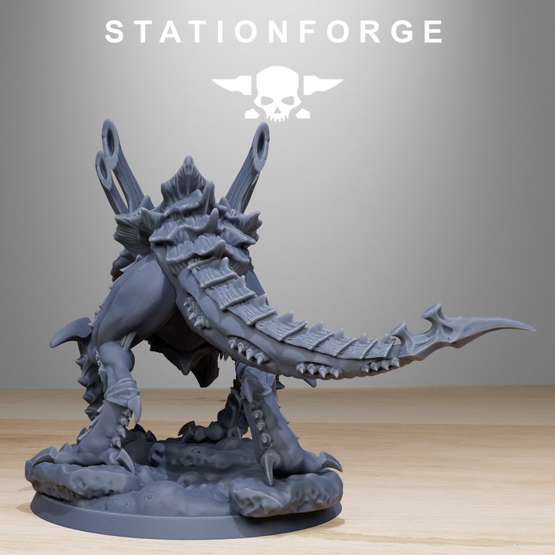 3D Printed Xenarid Predator by Stationforge Miniatures - Etsy