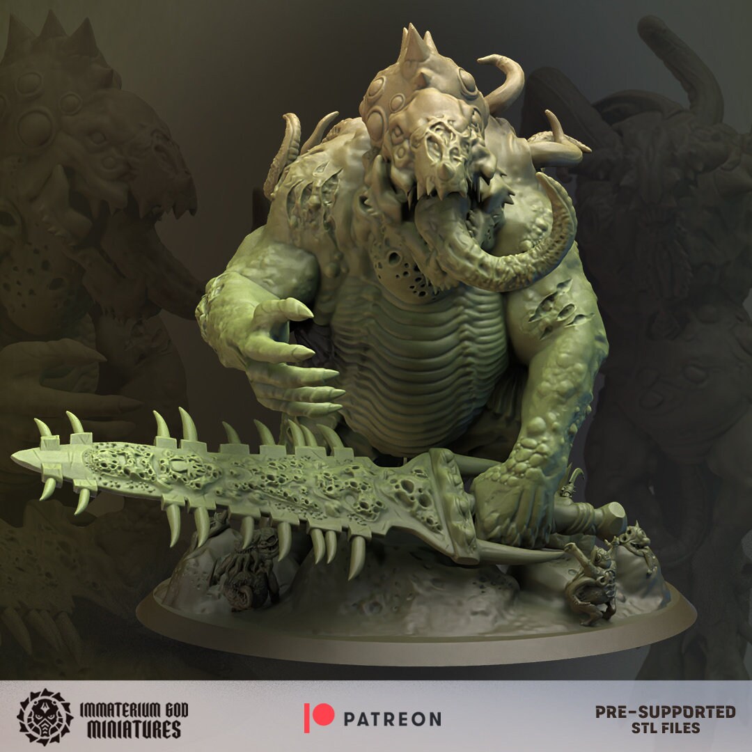 3d Printed Morbidus Daemon by Immaterium God Miniatures - Etsy