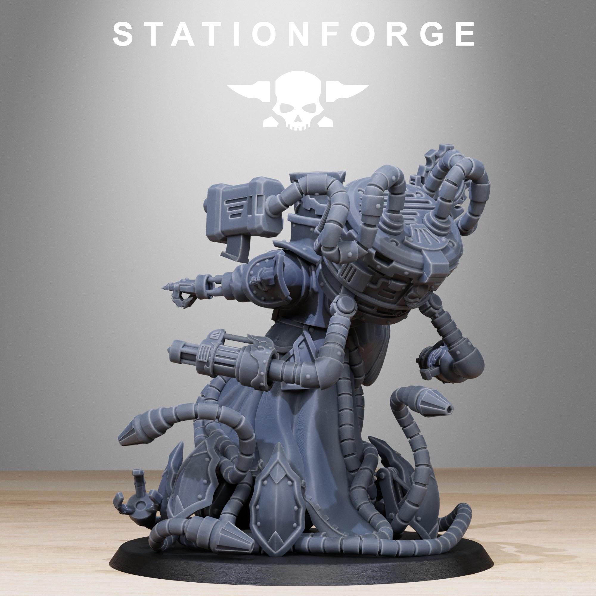 3D Printed Scavenger Chaplain by Stationforge Miniatures - Etsy