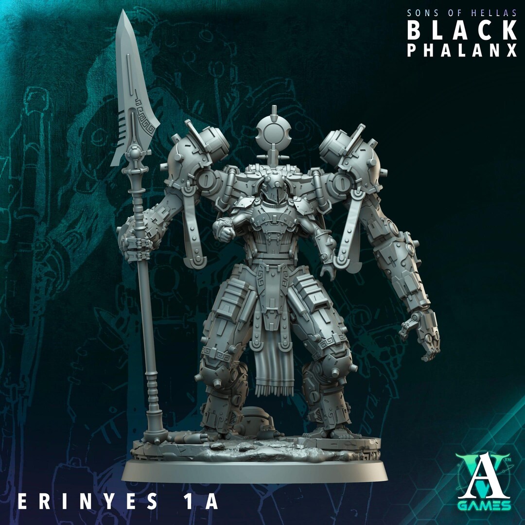 3D Printed Erinyes by Archvillain Games - Etsy