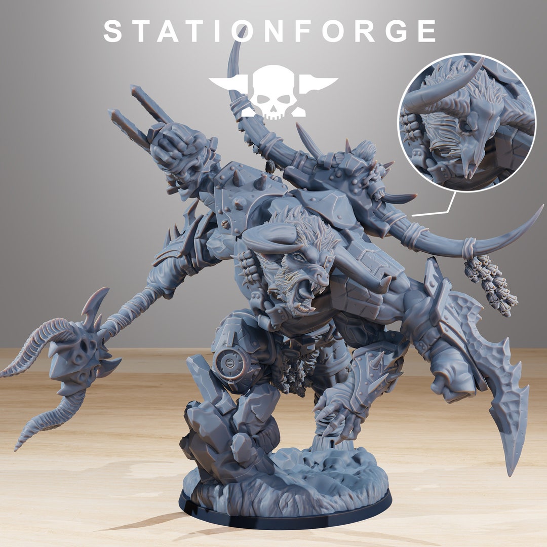 3D Printed Beast Boss by Stationforge Miniatures - Etsy