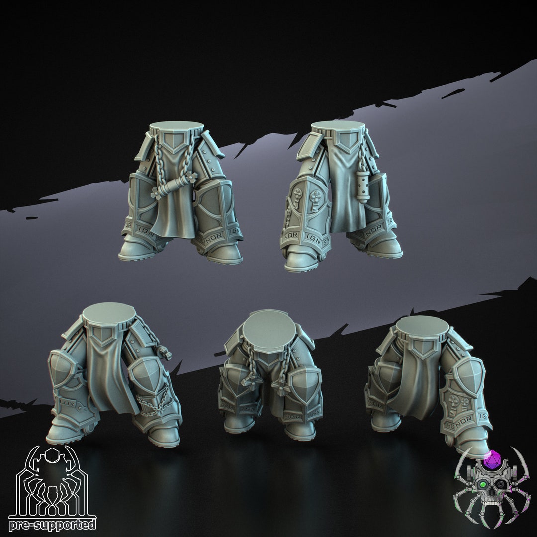 3D Printed Demon Hunters Legs X10 by Eightlegs Miniatures - Etsy