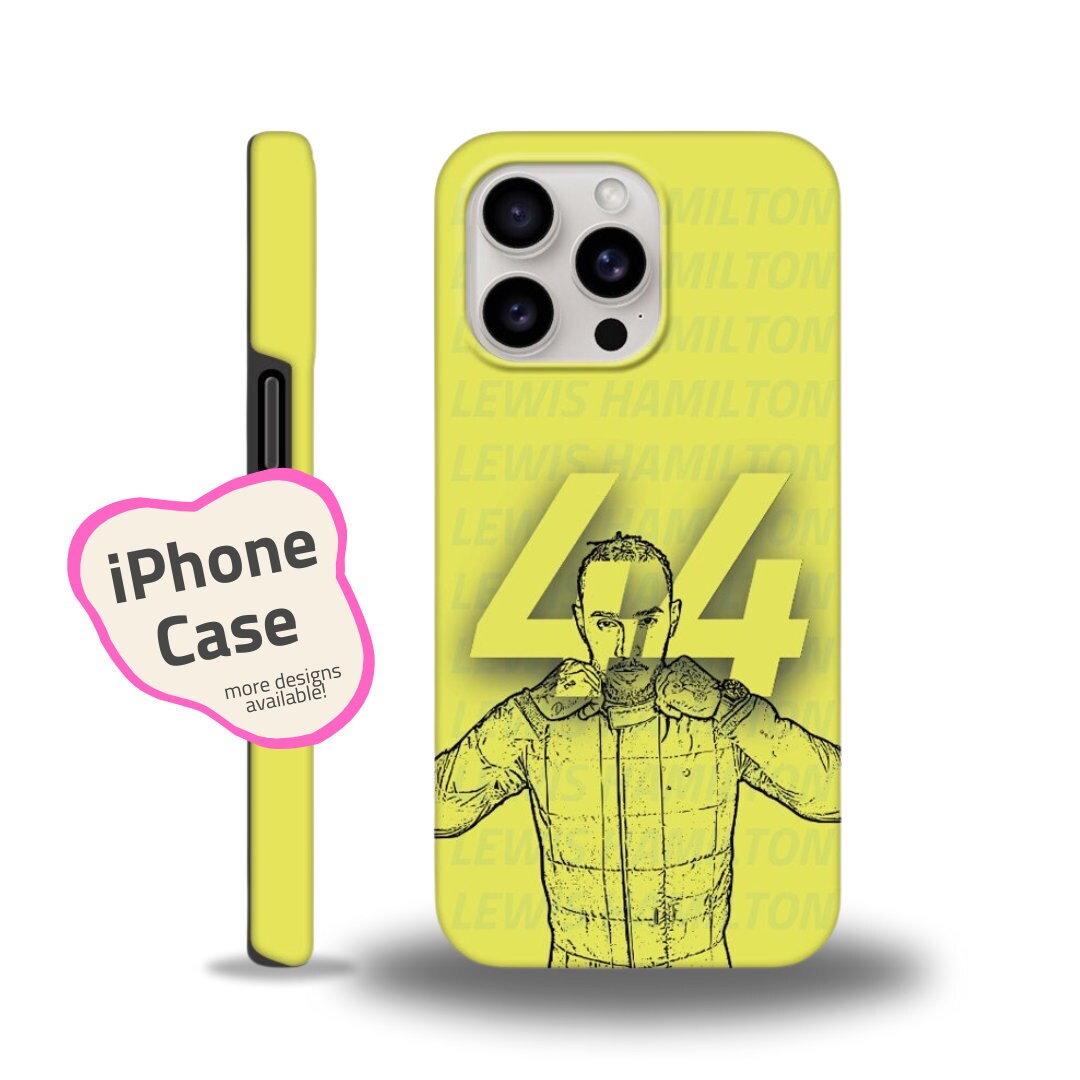 Buy F1 Gift iPhone Case for Lewis Hamilton Fans Mercedes Phone Case ...
