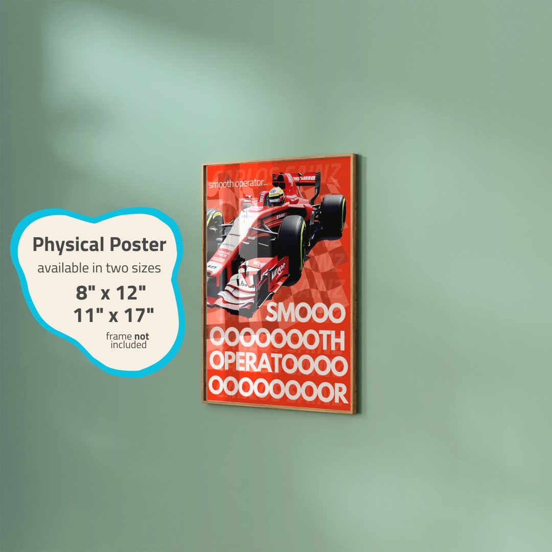 Cadeau F1 pour les fans de Formule 1 Cadeau Smooth Operator pour les ...