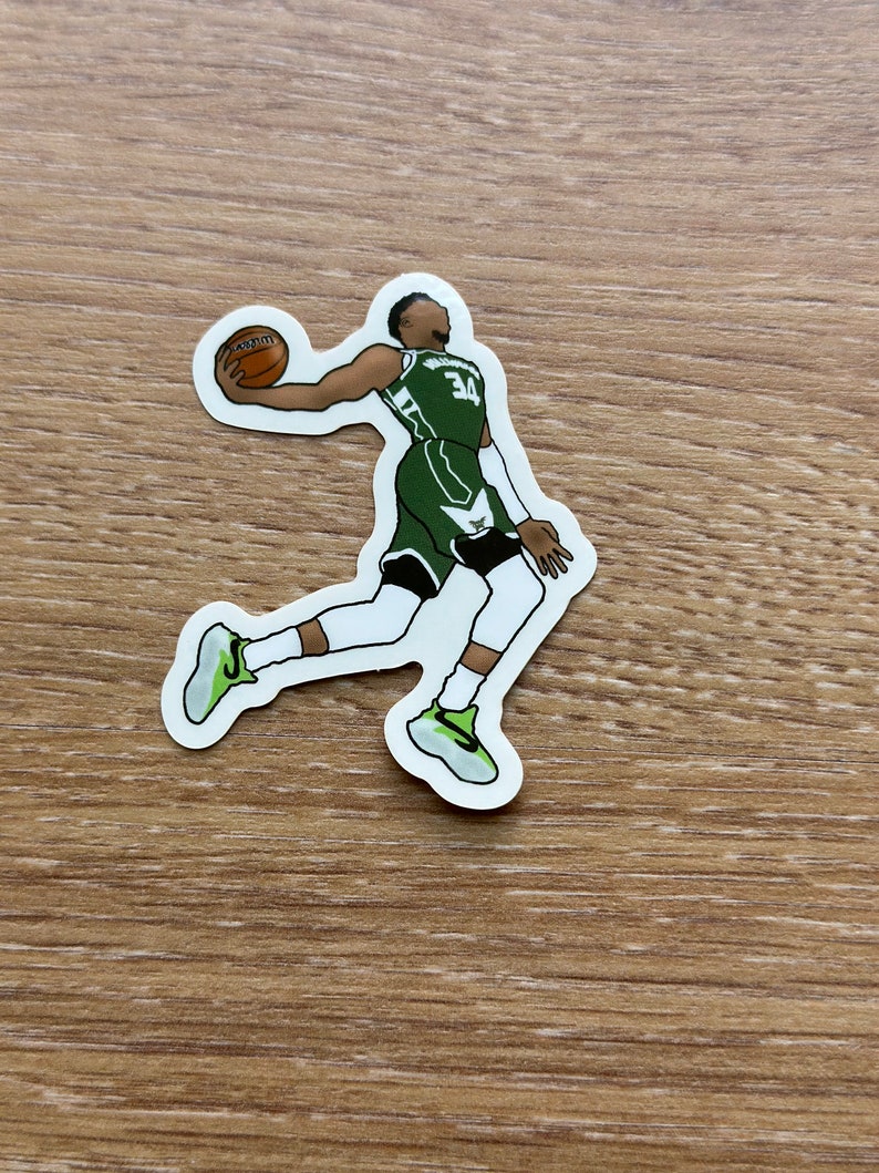 Giannis Antetokounmpo Sticker - Etsy