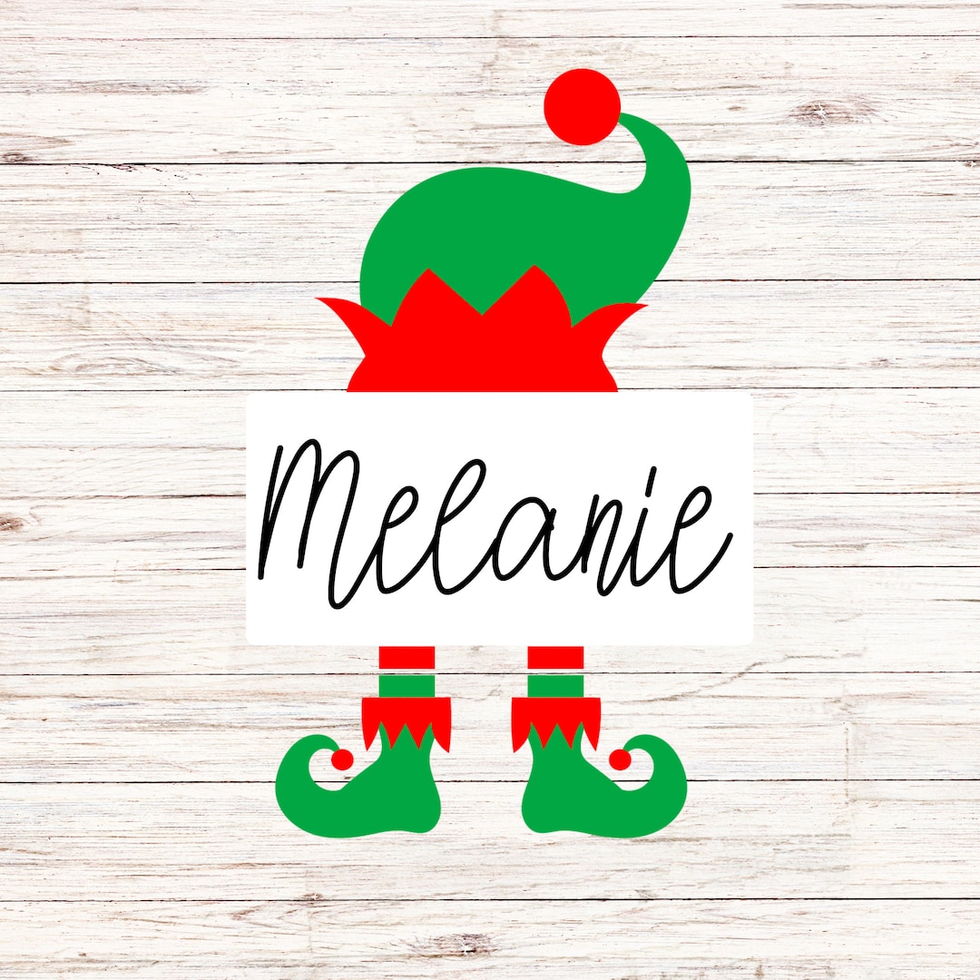 Elf Cookie Plaque Cutters Personalized Elf Cookie Cutter Elf - Etsy