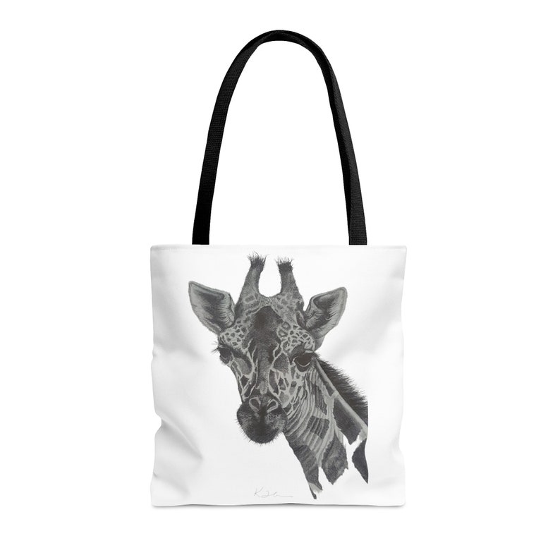 Giraffe Tote, Safari Animal Bag, Tallest Wildlife Weekender, Trendy ...