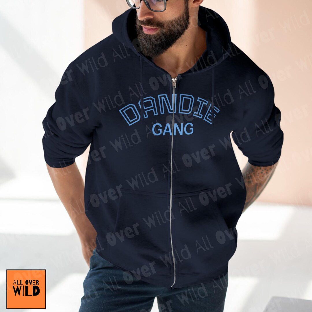 Dandie Gang Full Zip Hoodie | Cozy Dandie Dinmont Terrier Sweatshirt ...