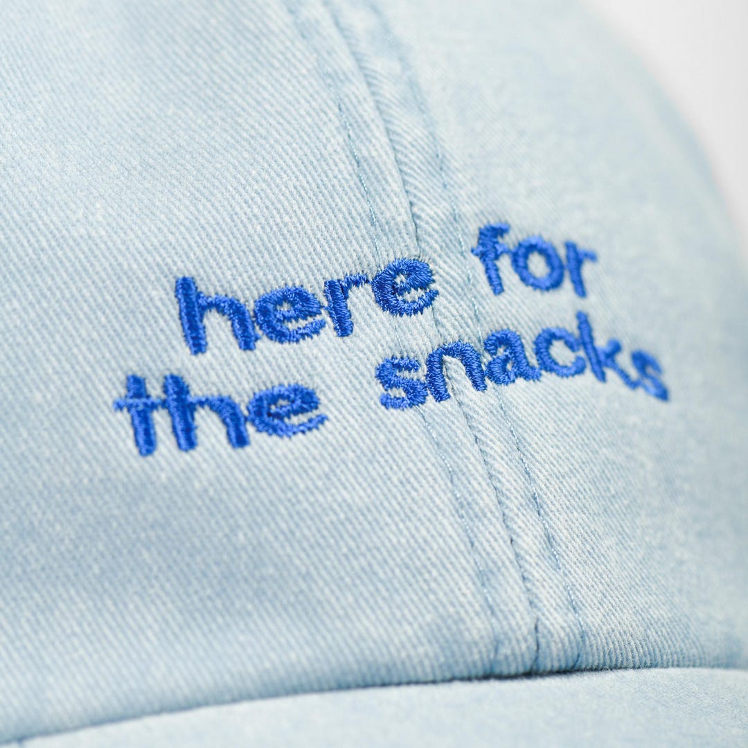 Custom Embroidered Wavy Font Dad Cap - Personalized Vintage Style - Etsy