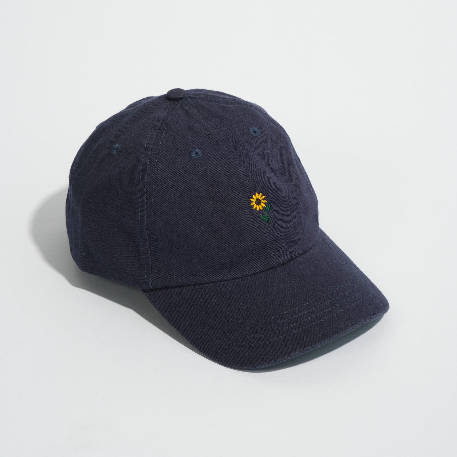 Sunflower Cap - Custom Embroidered Baseball Cap - Unstructured Six ...