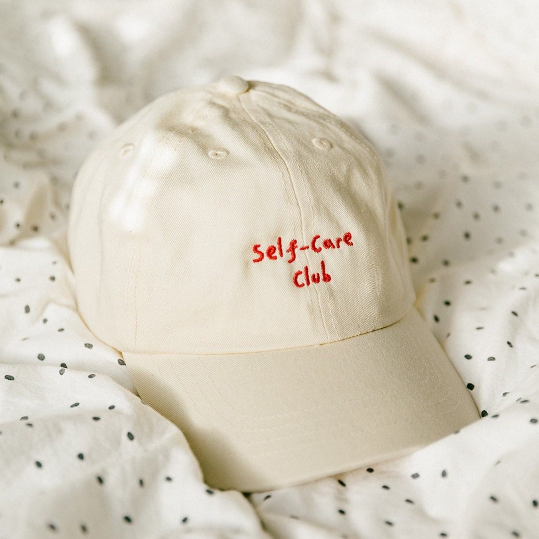 Self-care Club Embroidered Cap Made to Order Unisex Baseball Cap for ...