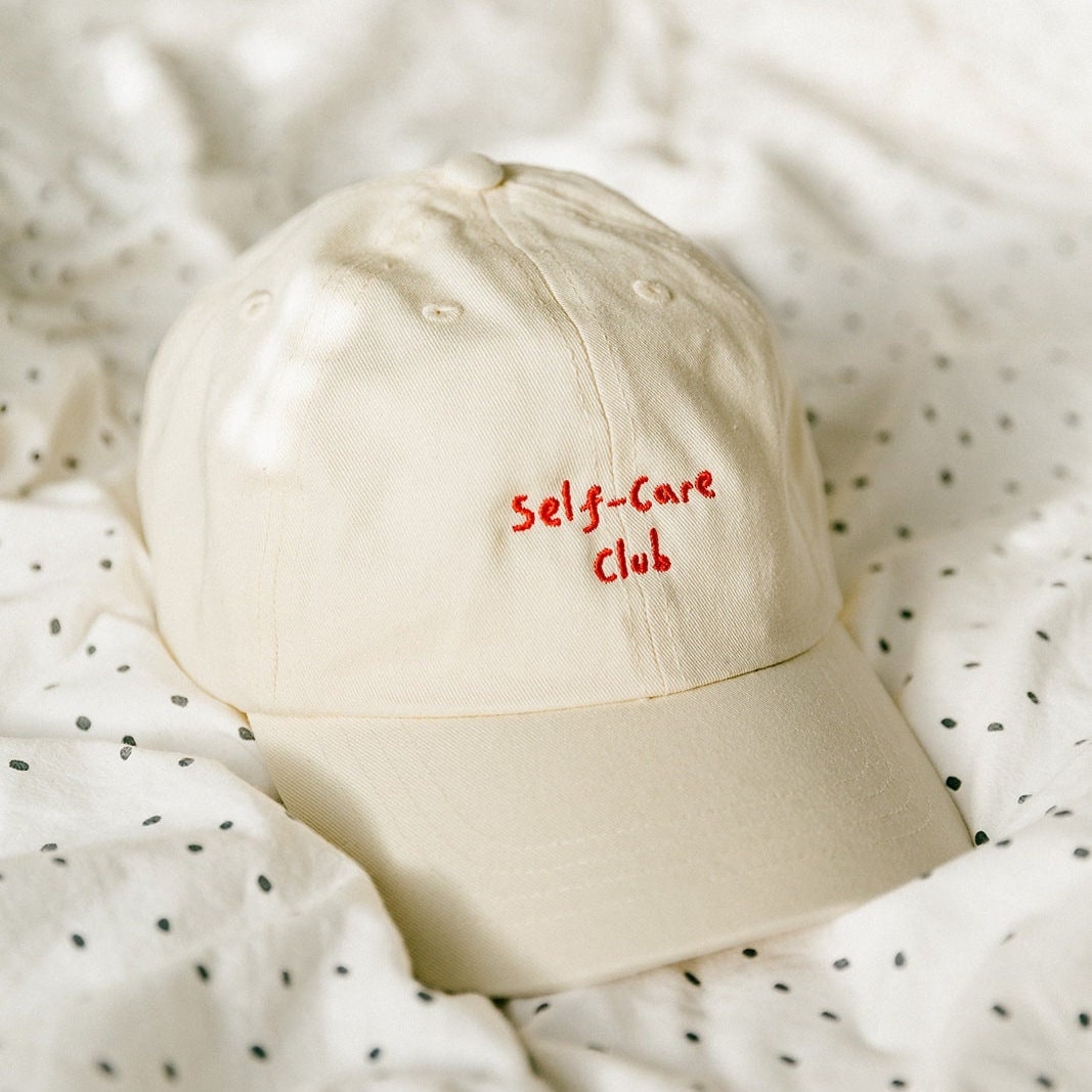 Self-care Club Embroidered Cap Made to Order Unisex Baseball Cap for ...