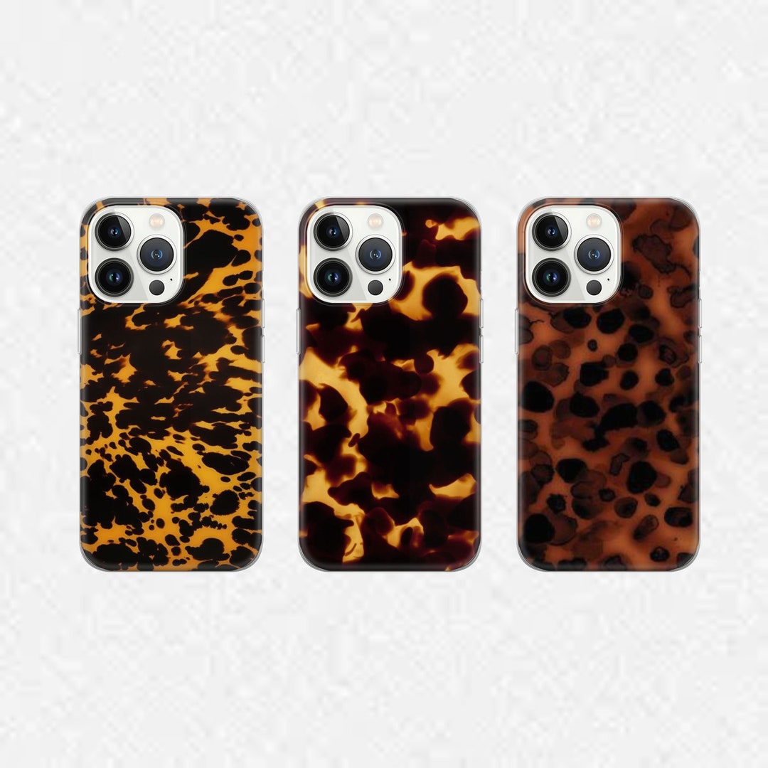 Cute Tortoiseshell Phone Case Aesthetic Colorful Cover for iPhone 16 15 ...