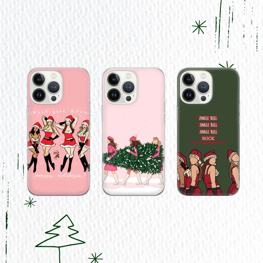 Preppy Mean Girls Phone Case Girly Christmas Cover for iPhone 16 15 14 ...