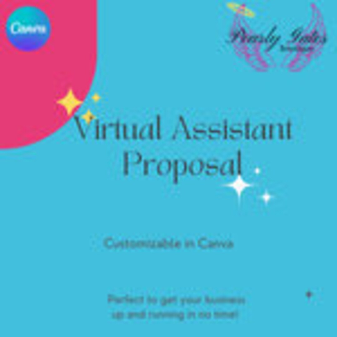 Virtual Assistant Proposal Template - Etsy