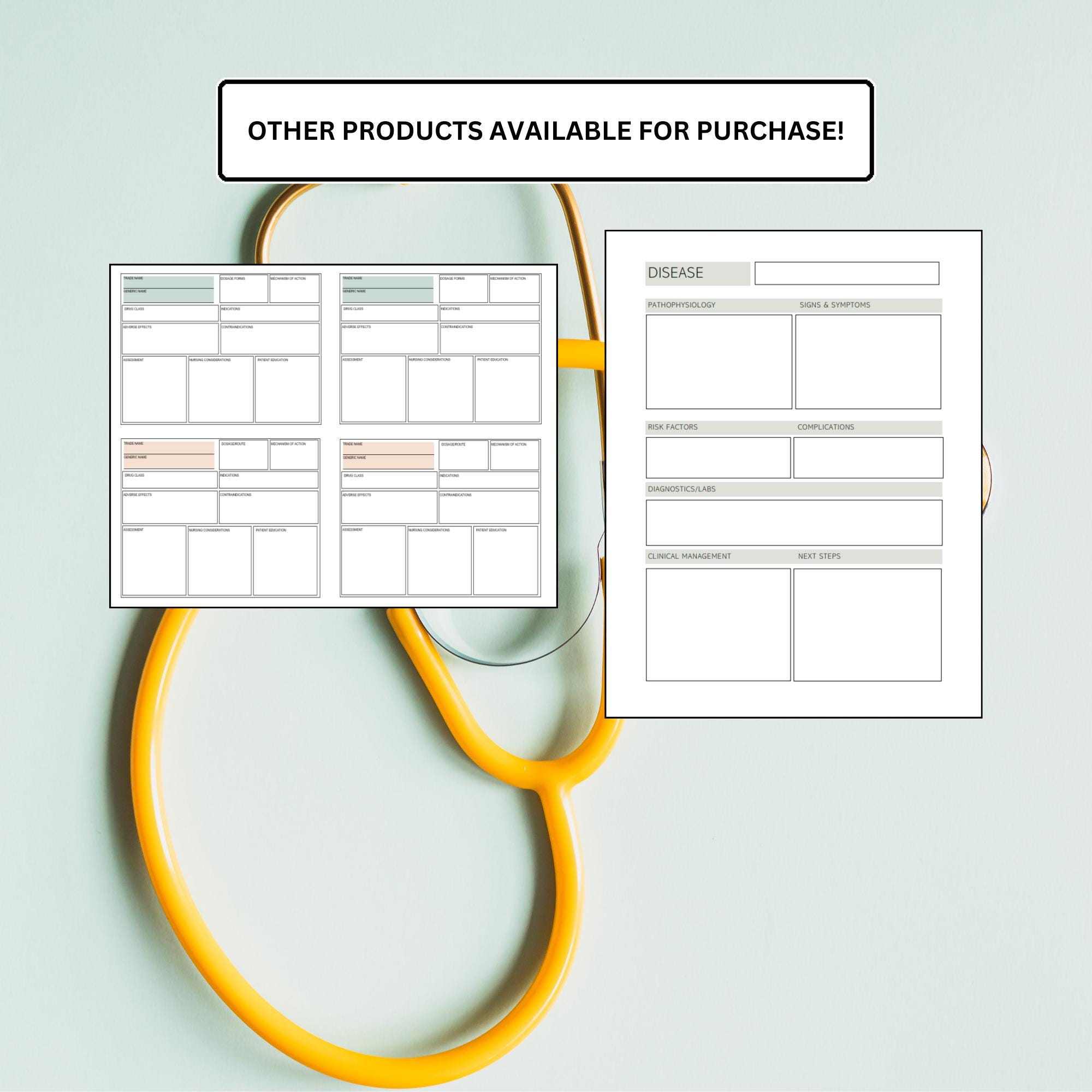 Medical Abbreviations Printable,medical Terminology Sheet,healthcare ...