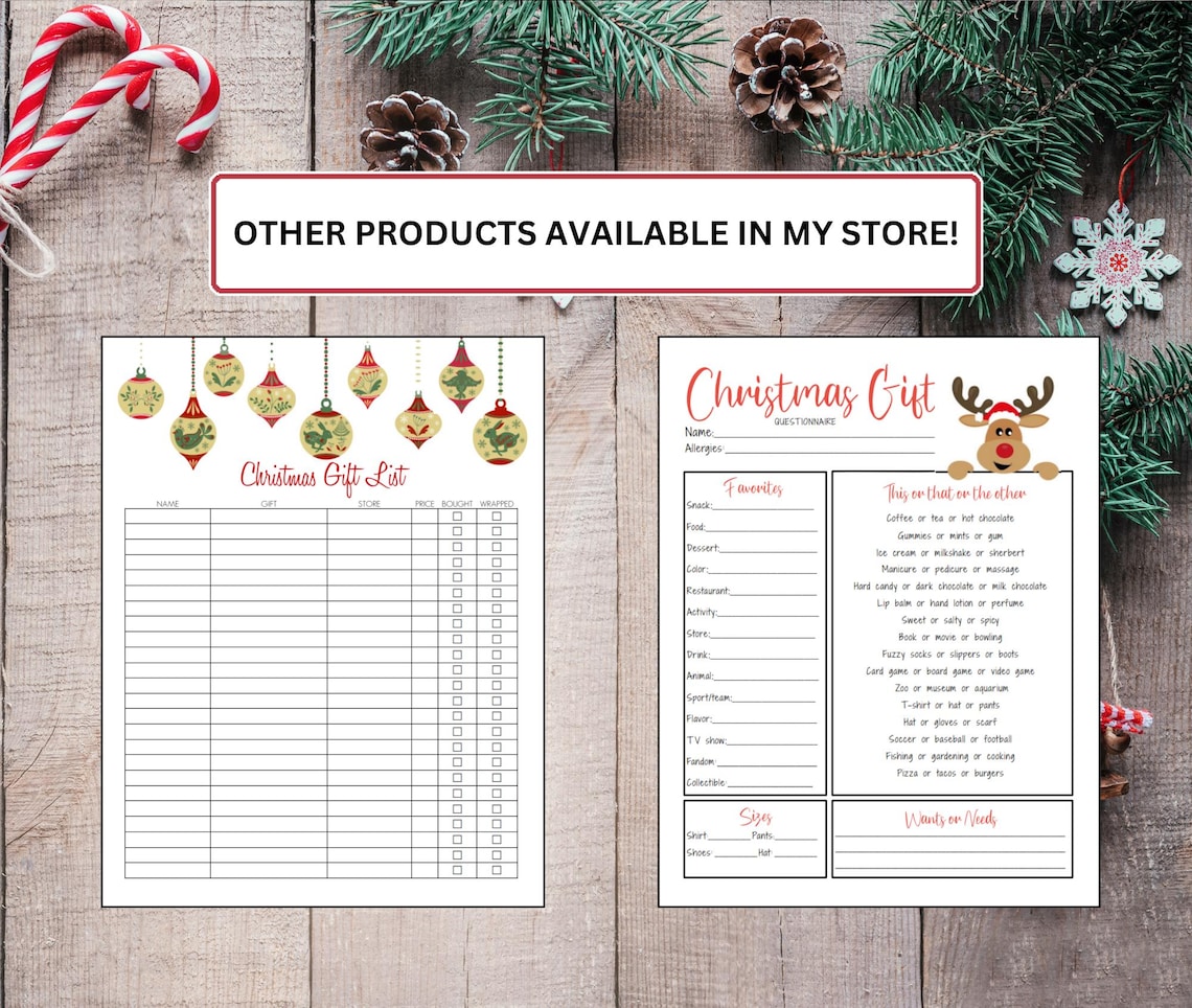 Christmas Party Planner Editable,holiday Event Planner,holiday Event ...