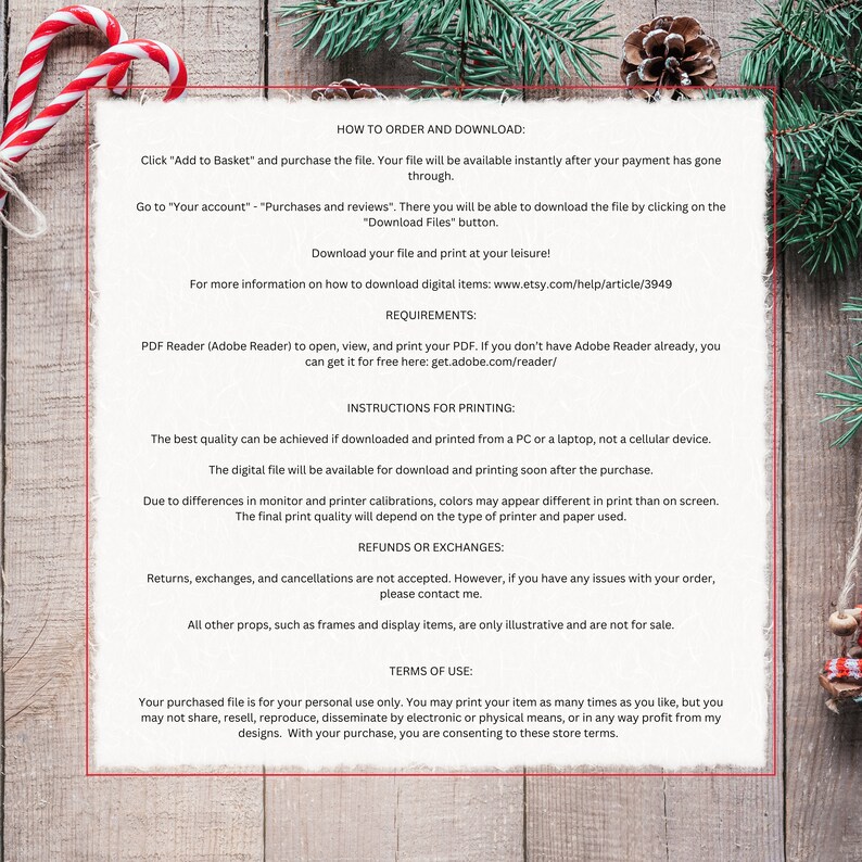 Christmas Wish List, Secret Santa Questionnaire, Letter to Santa, Gift ...