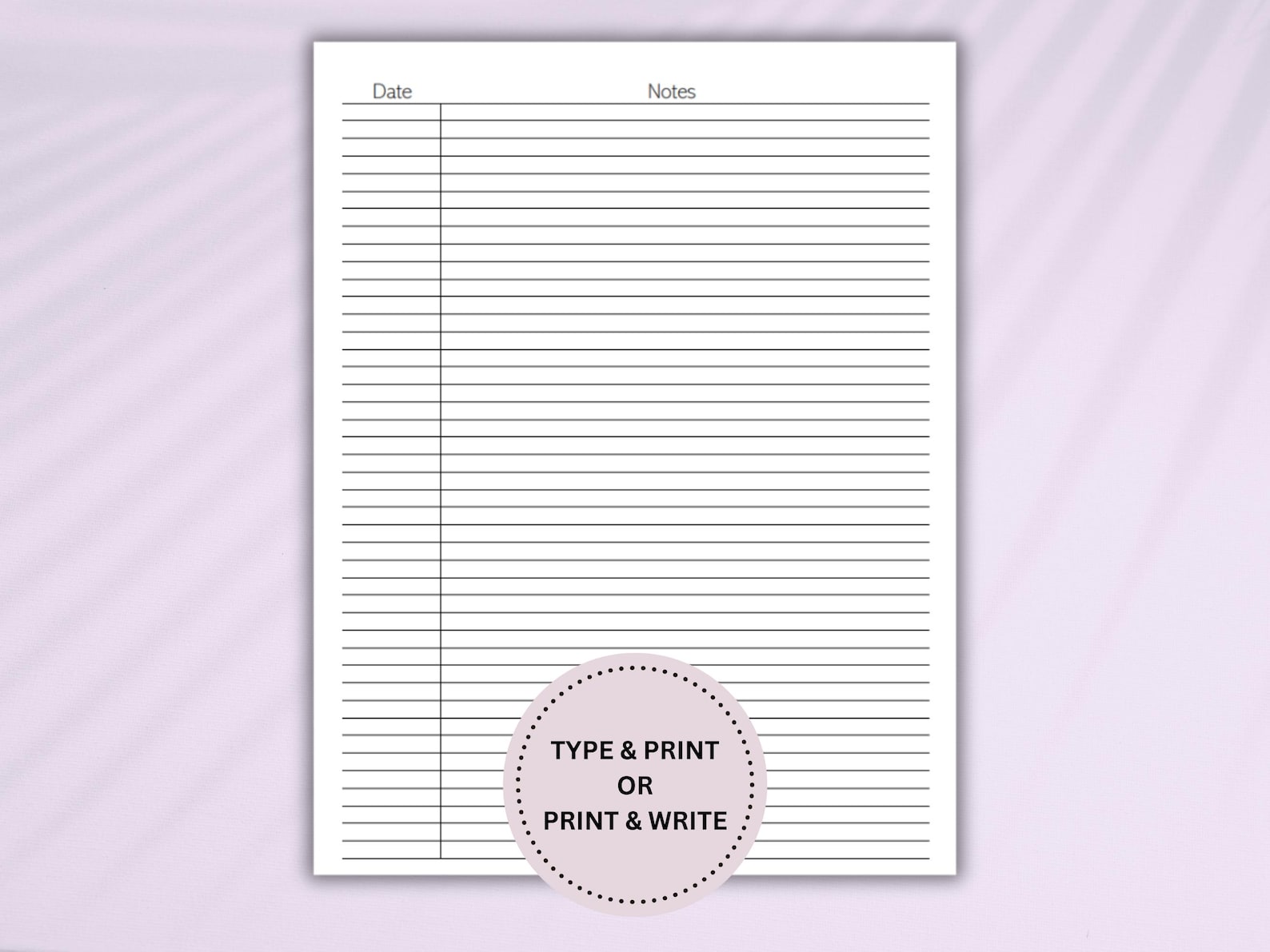 Editable Note Taking Bundle, Nursing School Notes Template, Class Note ...