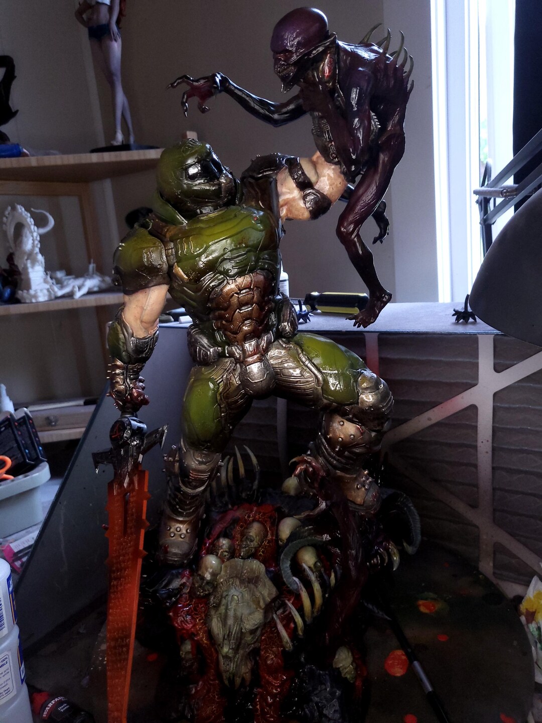 Doom Guy From Doom Games Fan Figure 1/6 - Etsy