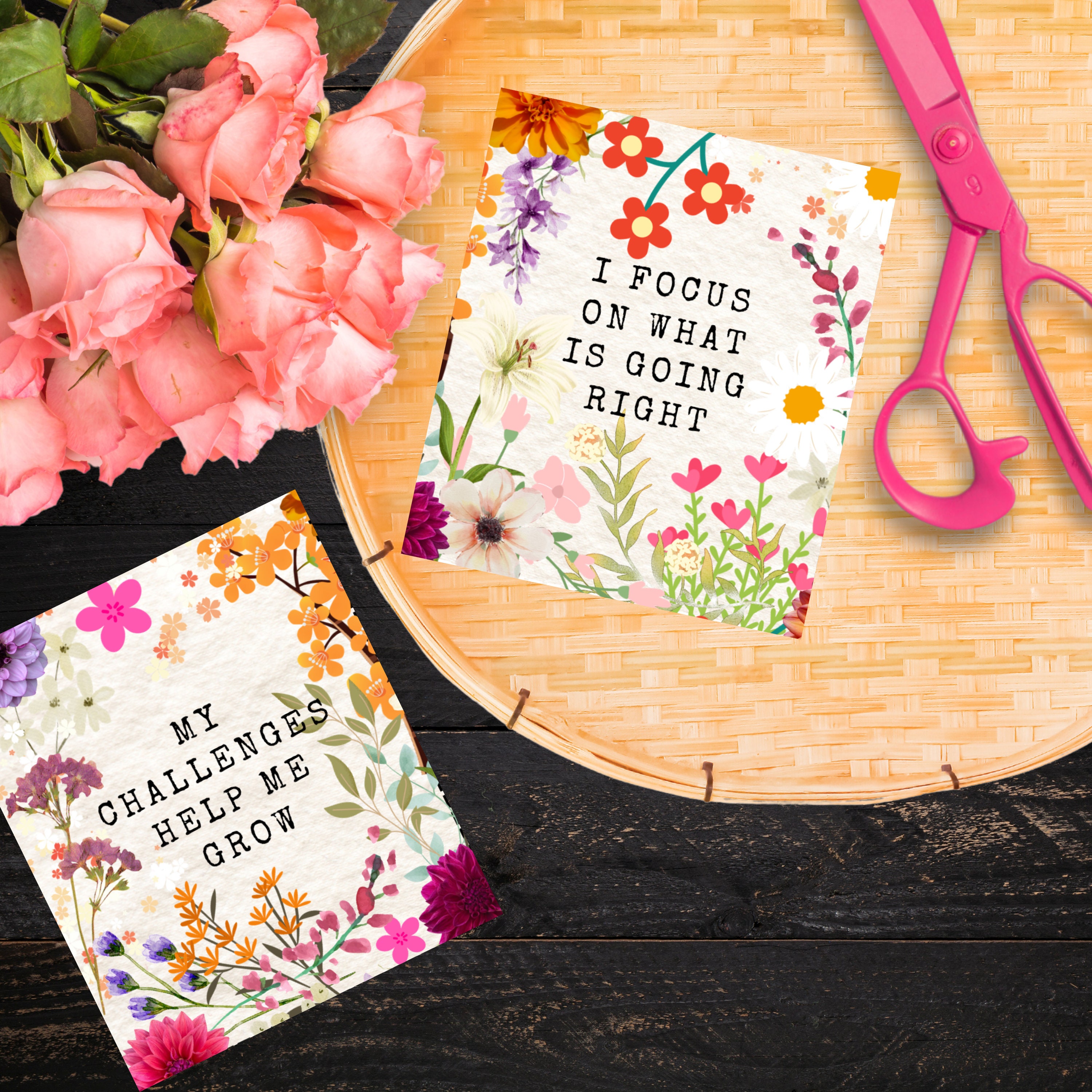 Affirmation Cards Printable Positive Affirmation Cards Quote Cards ...