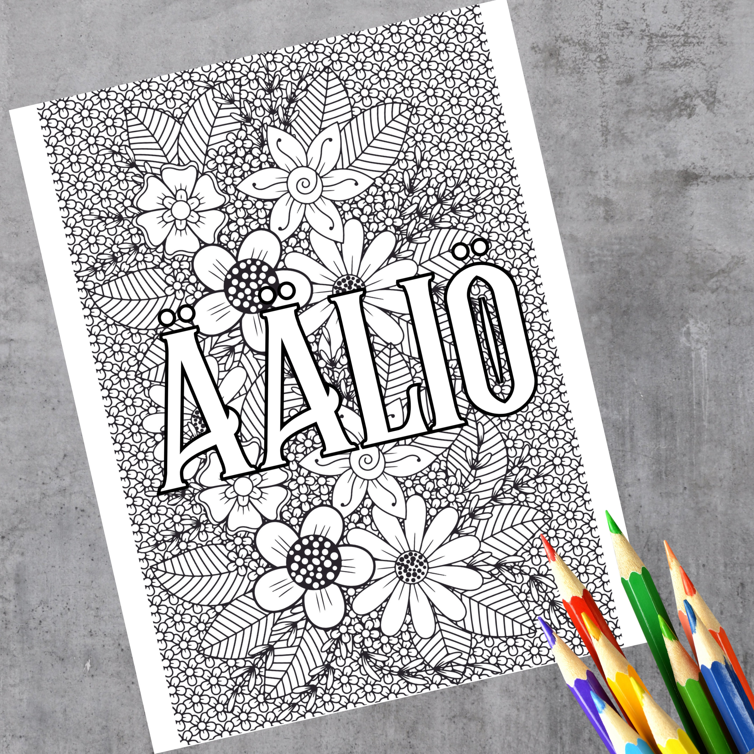 Cuss Word Coloring Pages for Adults Swear Word Coloring Book Profanity ...