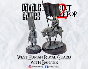 West Human Royal Guard Foot and Mounted West Humans Davale Games ...