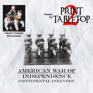 AWI Continental Infantry American War of Independence 8mm Epic Henry ...