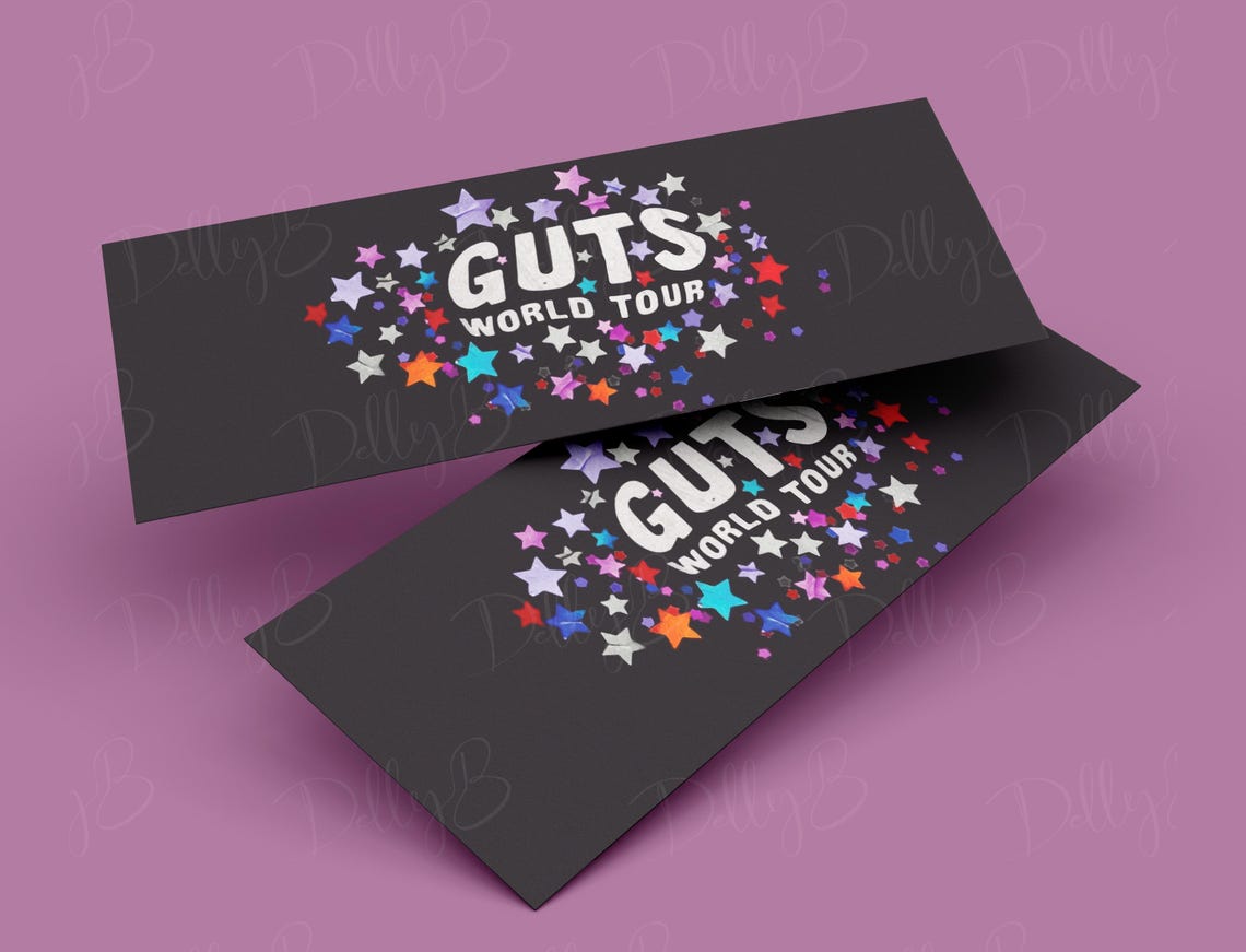 Guts World Tour Digital Ticket - Etsy
