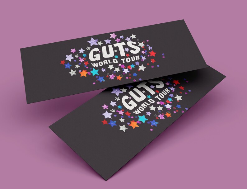 Guts World Tour Digital Ticket - Etsy