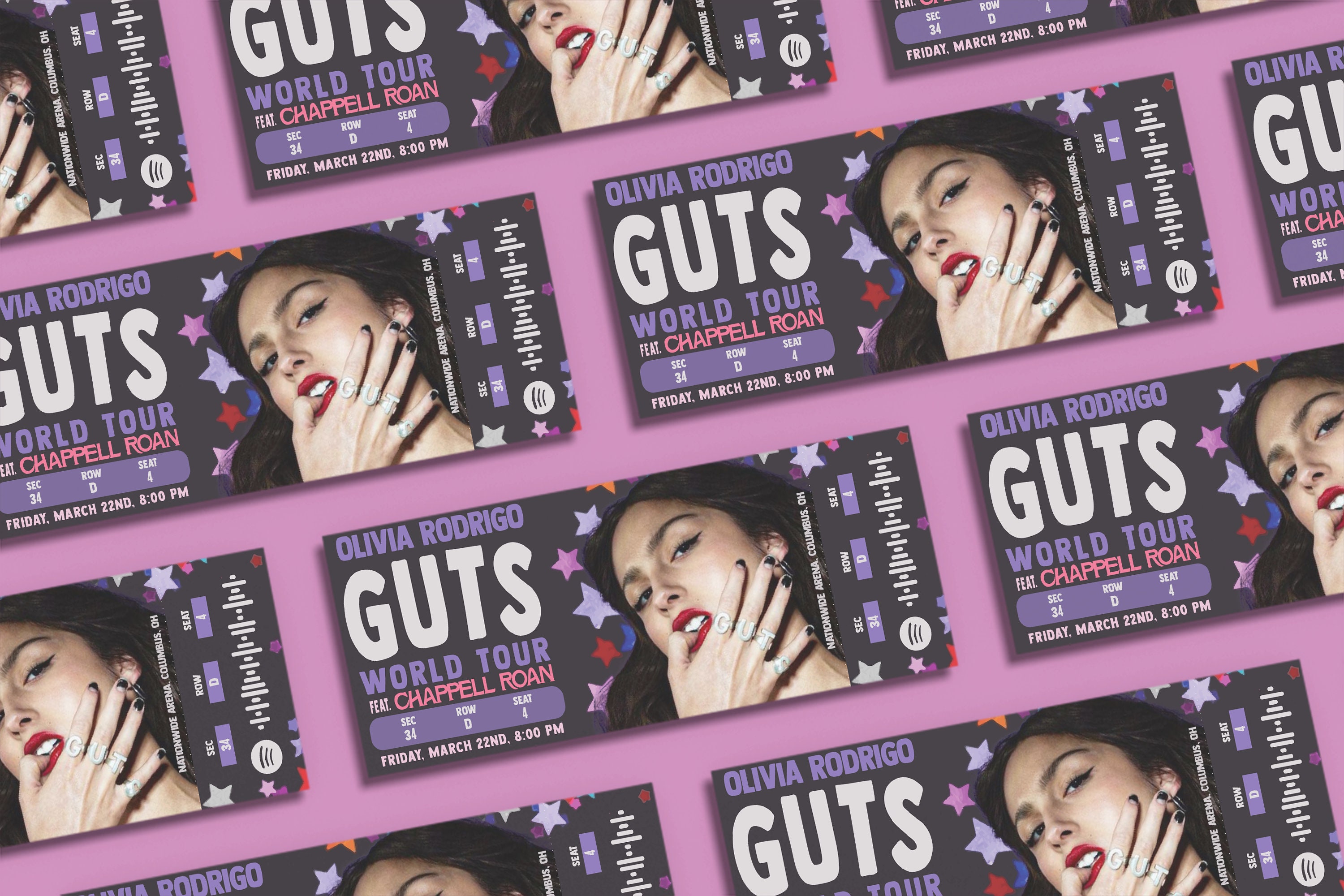 Guts World Tour Digital Ticket - Etsy