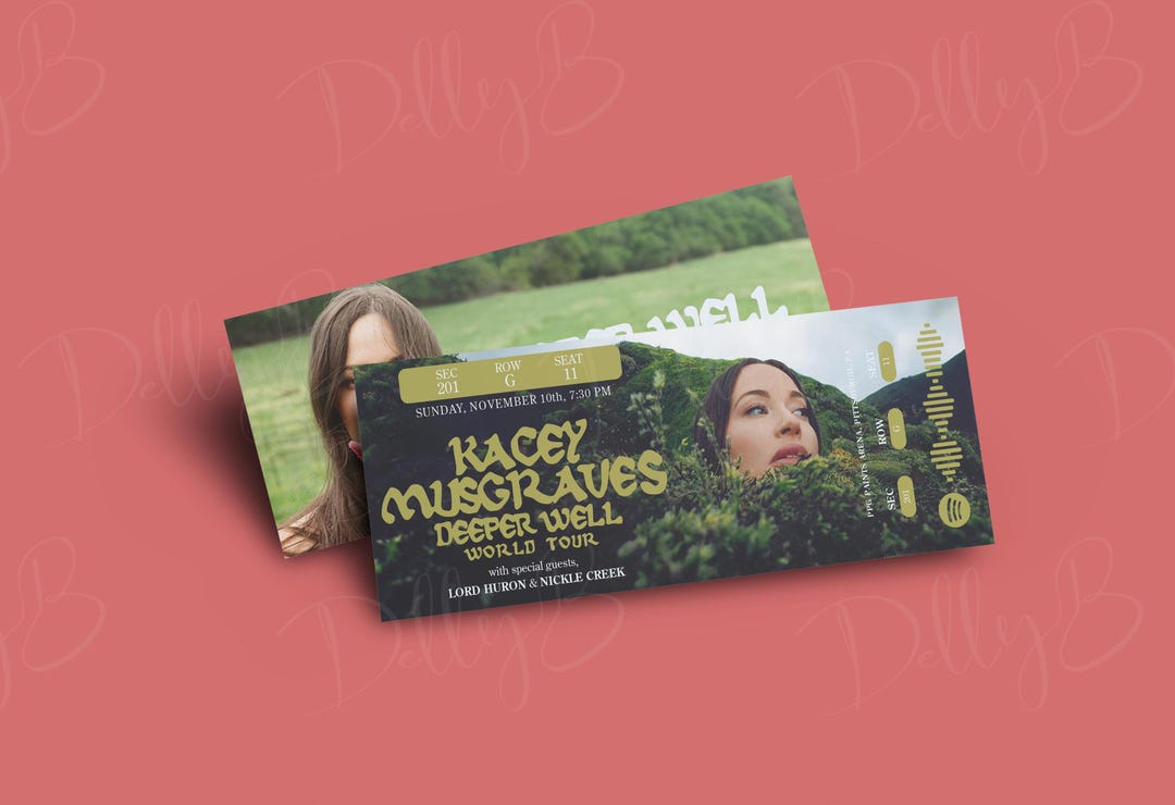 Deeper Well World Tour Digital Ticket - Etsy