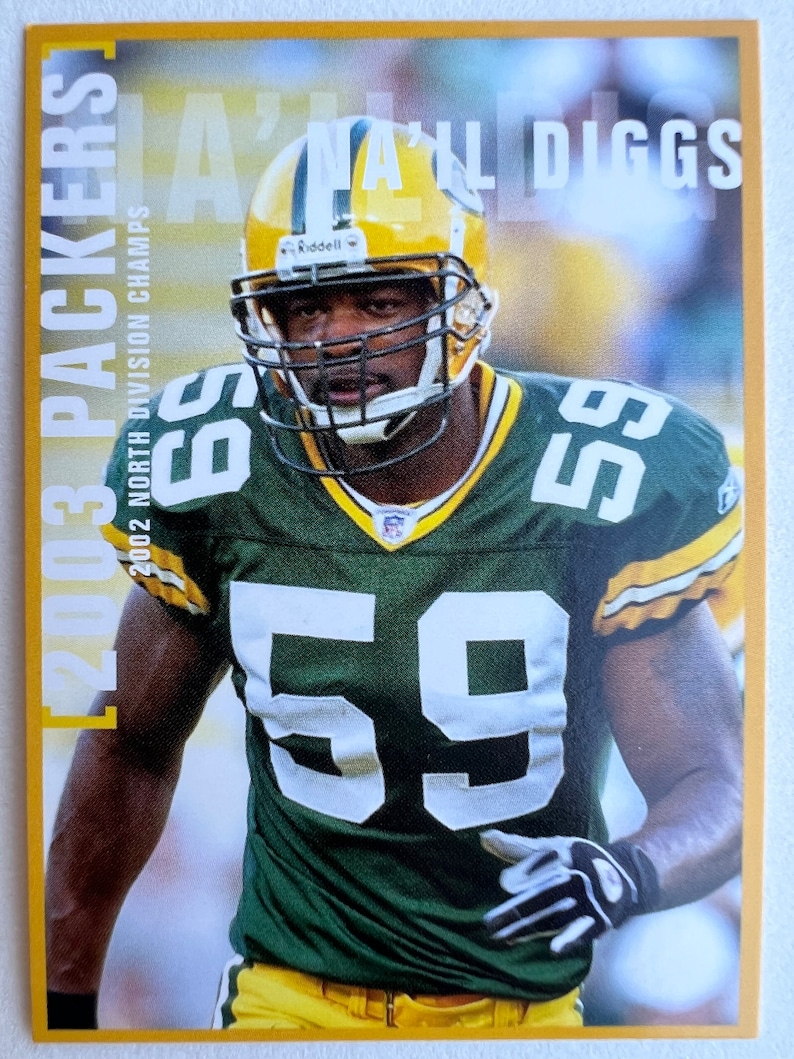 20 Green Bay Packers 2003 Football Cards - Etsy