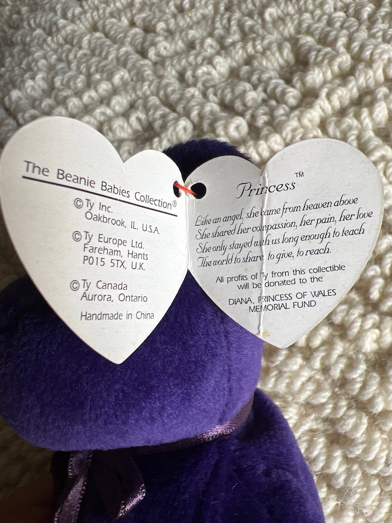 Rare & Precious Princess Beanie Baby - Etsy