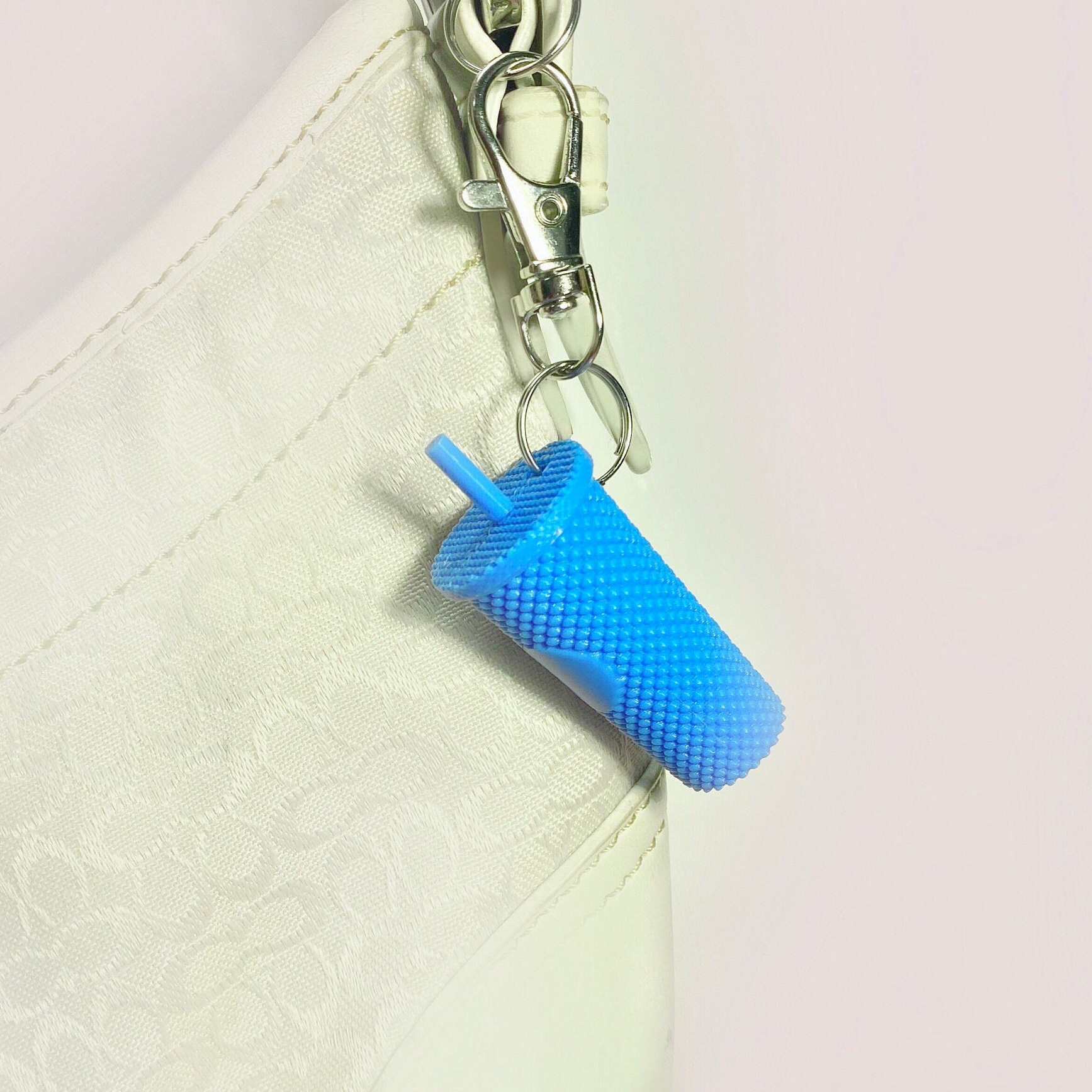 Studded Mini Tumbler Keychain 3D Printed - Etsy