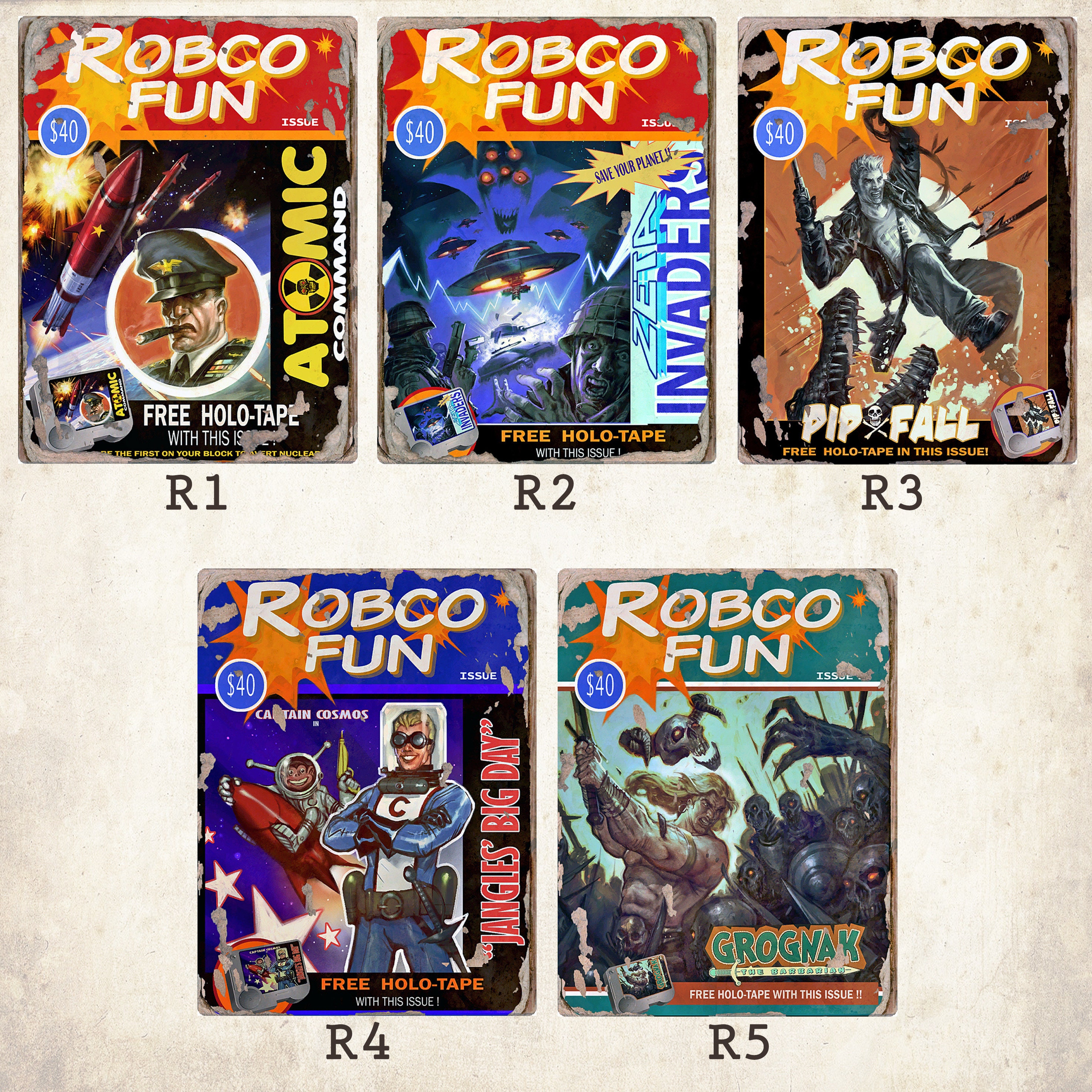 Printed Metal Perk Point Magazine Sign - Hot Rodder, Picket Fences ...