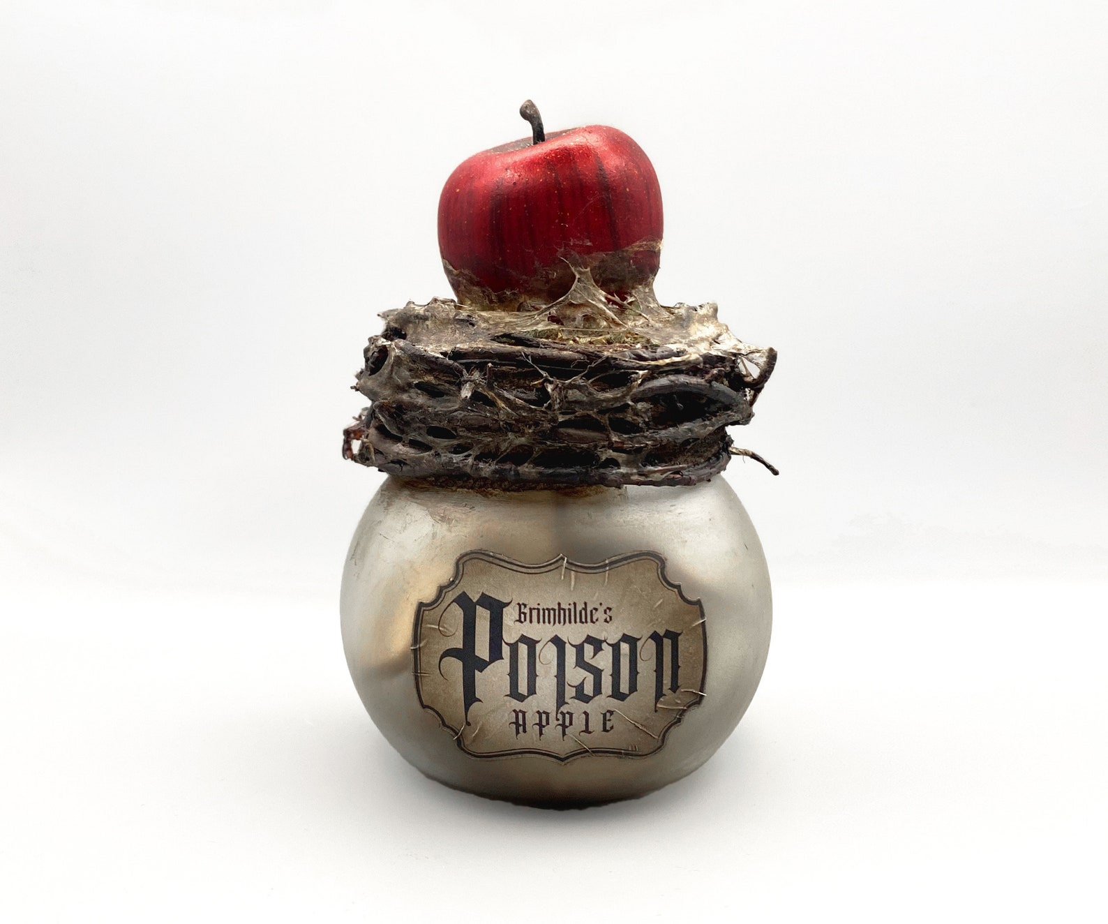 Poison Apple Potion Magic Apothecary Herbology Glass Bottle Prop **does ...